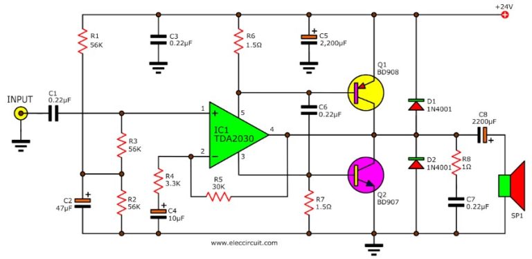 √ Kumpulan Skema Amplifier Mini Baik Stereo Maupun Mono - Finoo.id